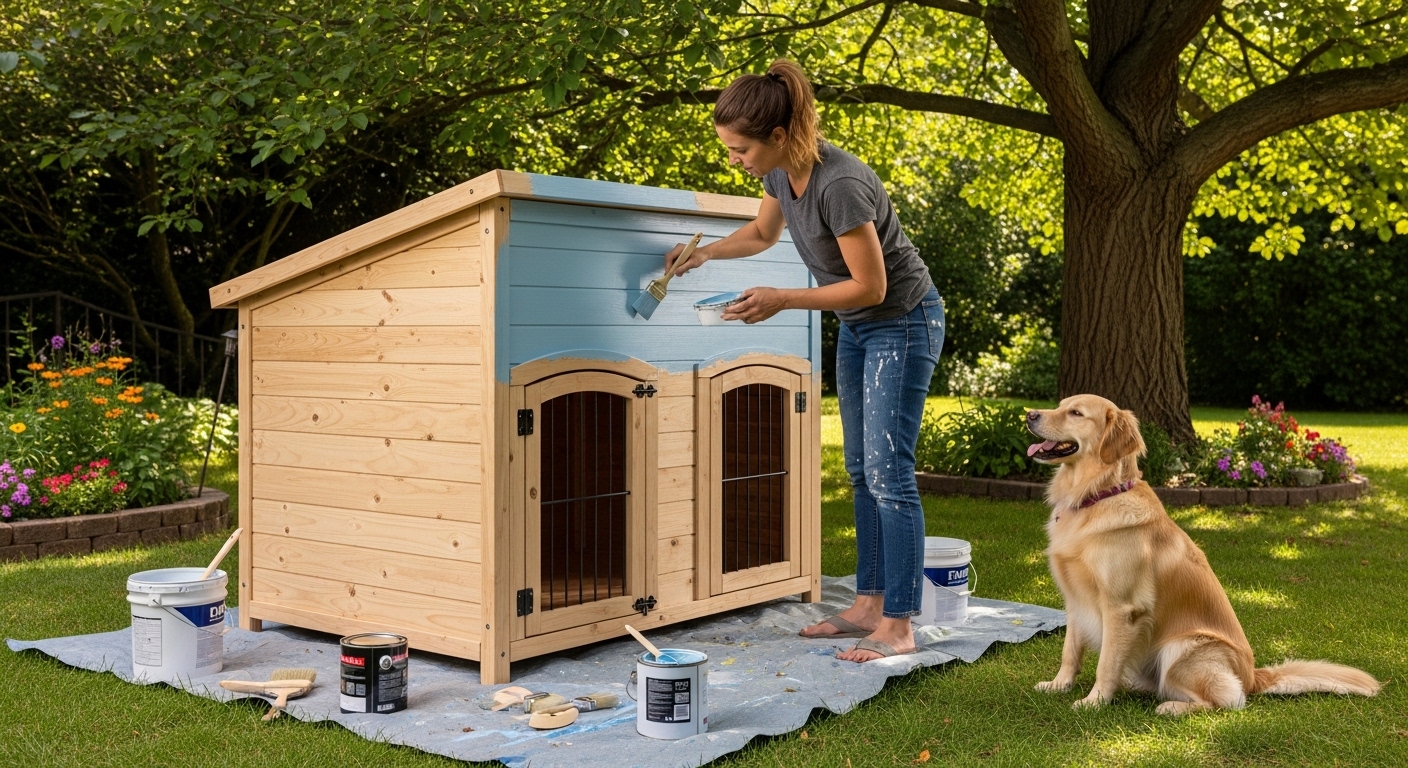 5 Best Pet Safe Paints for a Wooden Dog Kennel